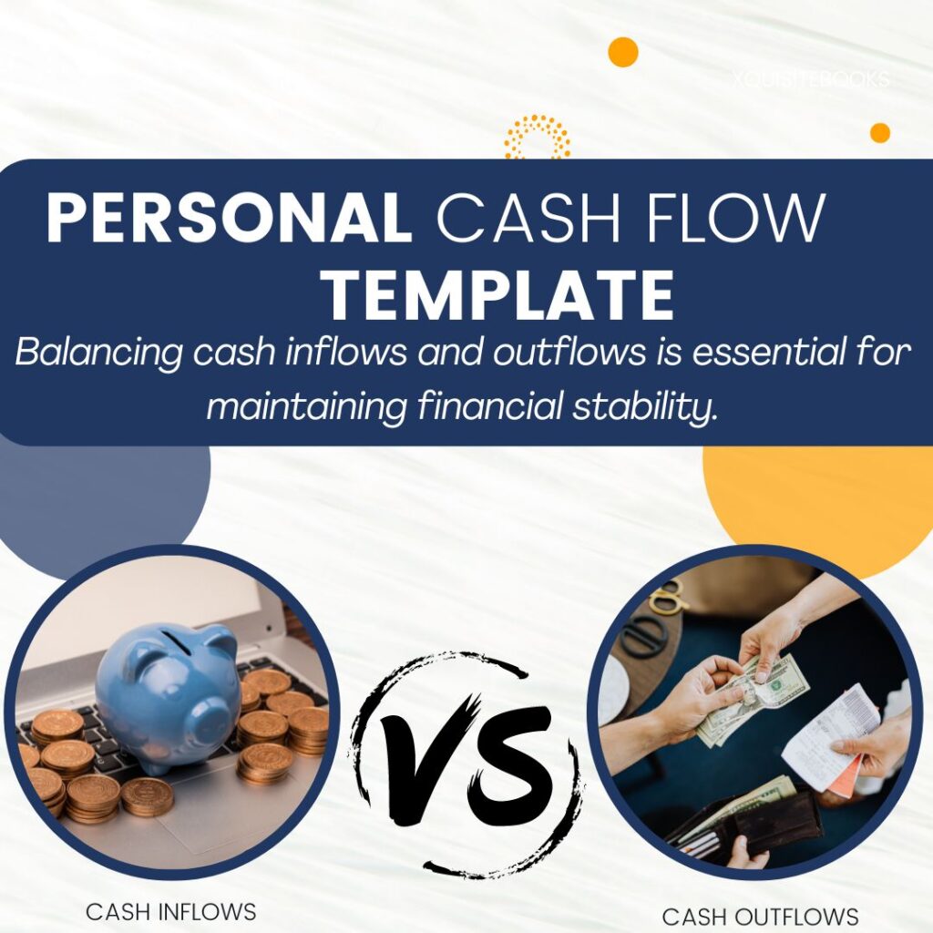 Control Your Money: Personal Cash Flow Statement Template